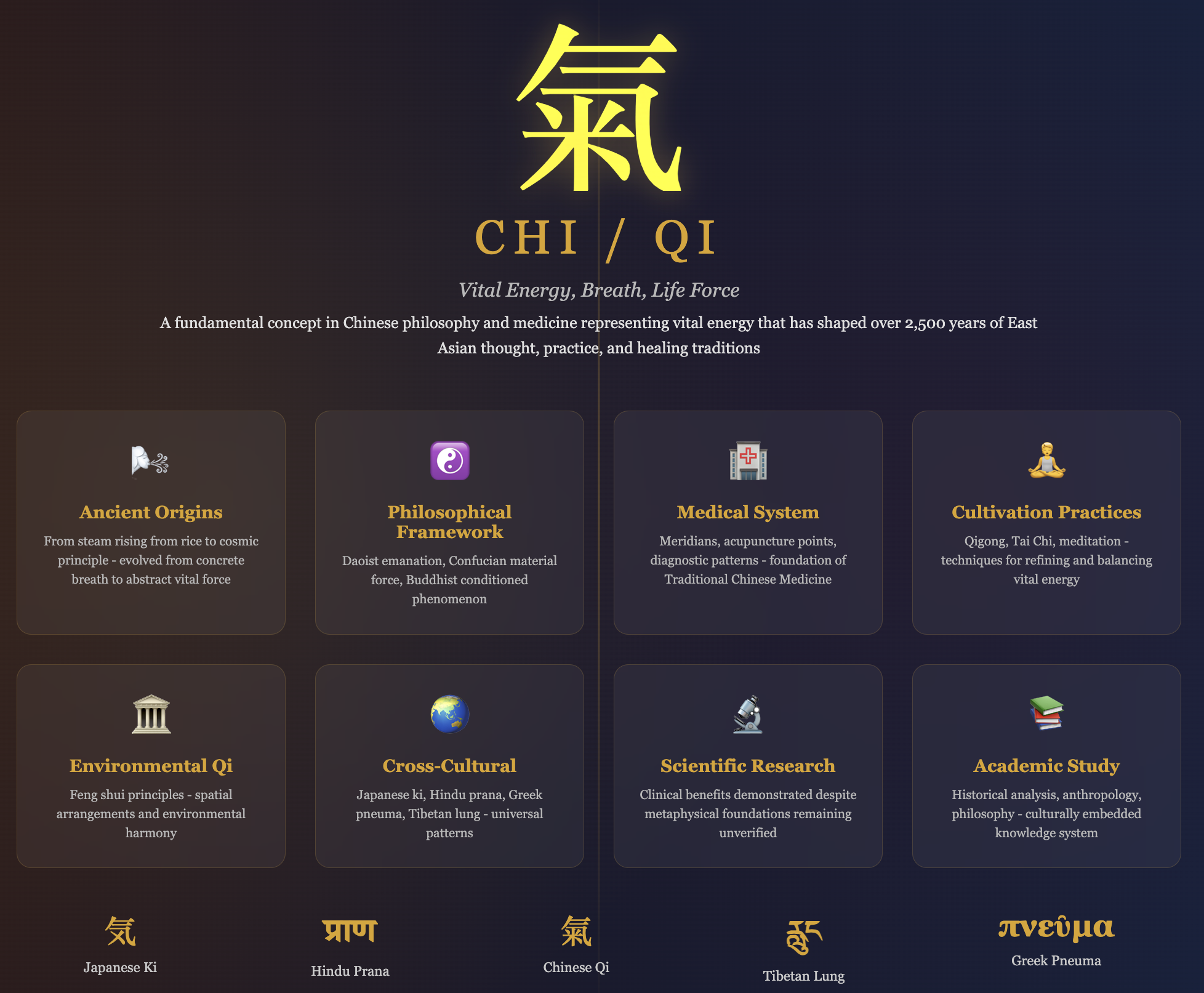 Chi/Qi: A Comprehensive Academic Analysis of Vital Energy Across ...